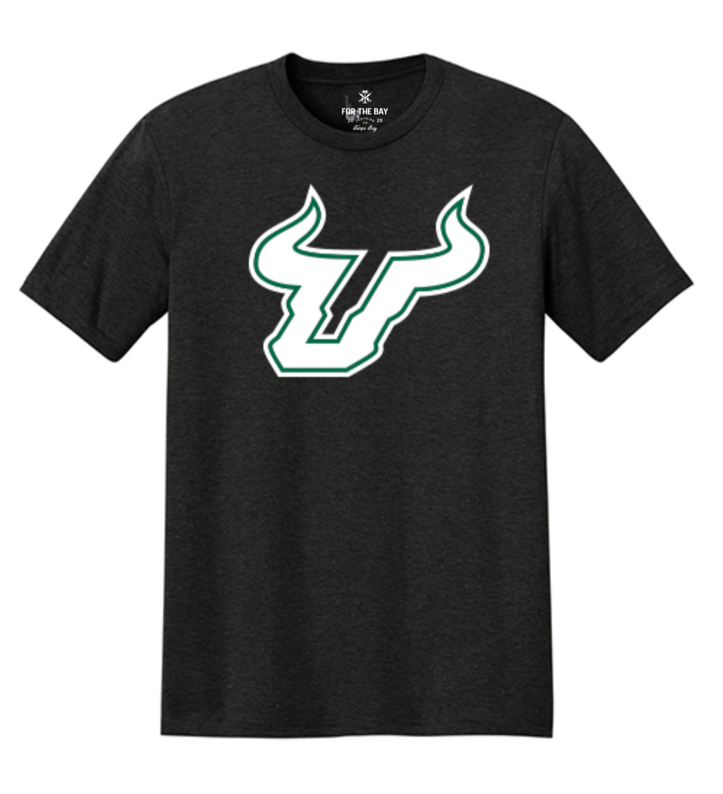 USF "Back in Black" Bull U tee – For the Bay Clothing Co.