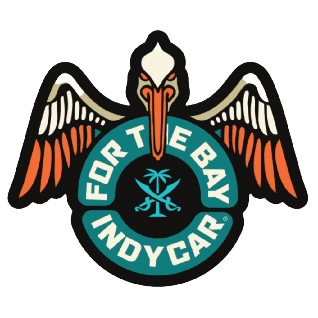 For the Bay x INDYCAR 2026 Collab Sticker – For the Bay Clothing Co.