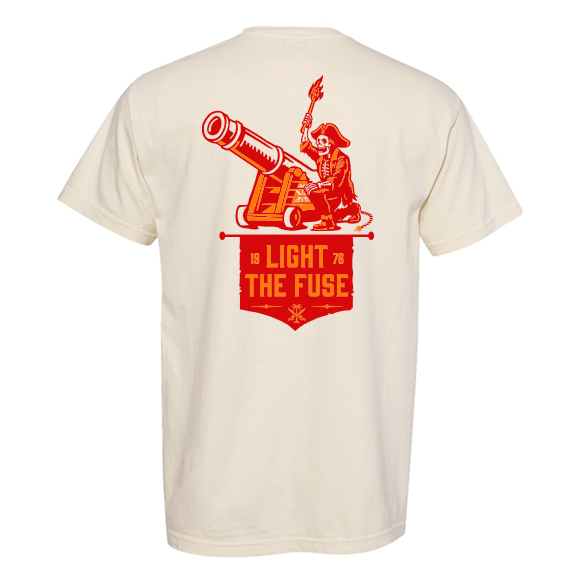Light the Fuse tee – For the Bay Clothing Co.